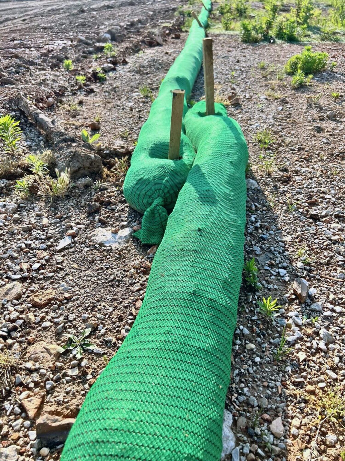 SILTSOXX - Compost Filter Socks | Compost Socks | MKB Company