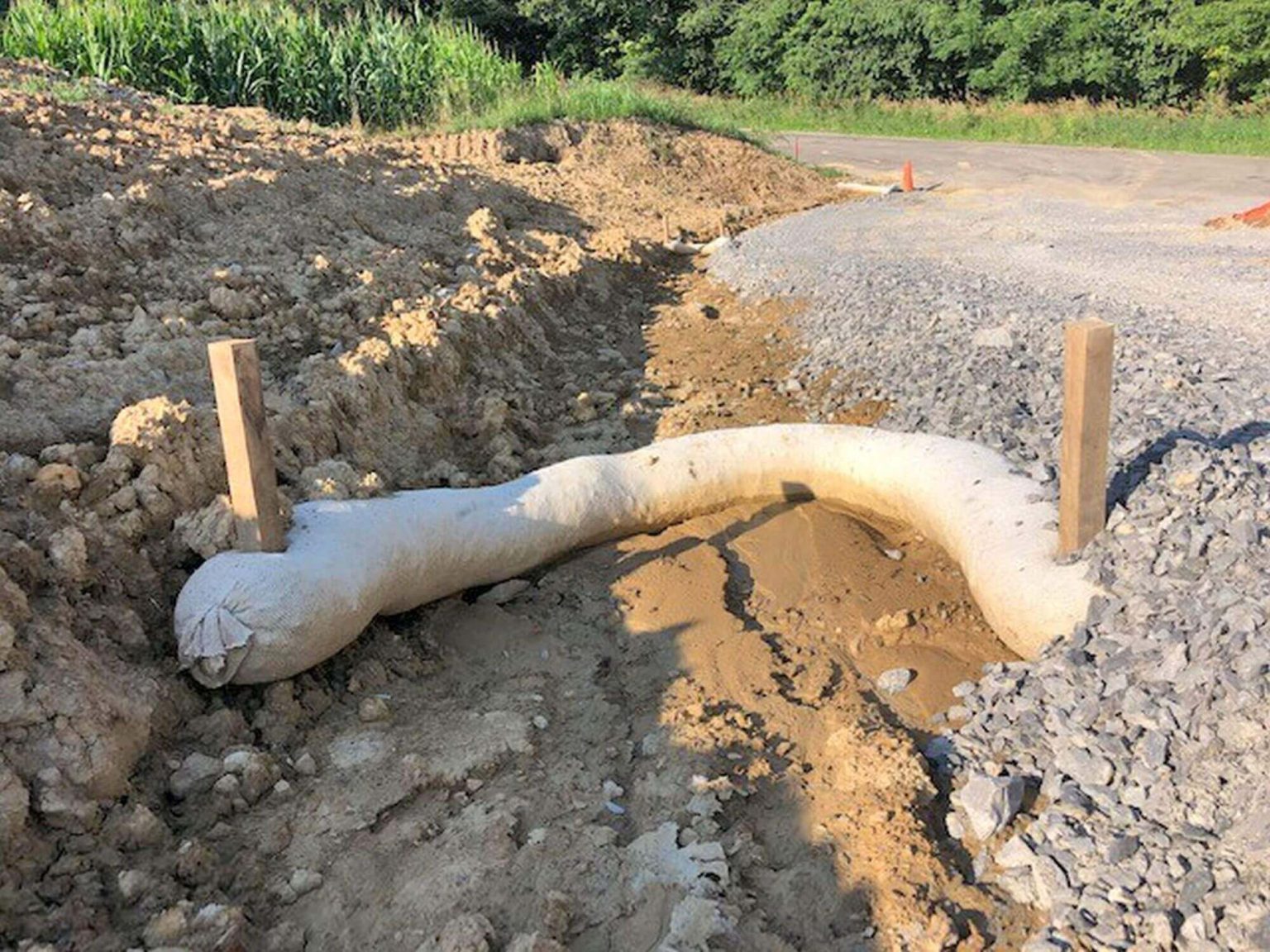 SILTSOXX - Compost Filter Socks | Compost Socks | MKB Company