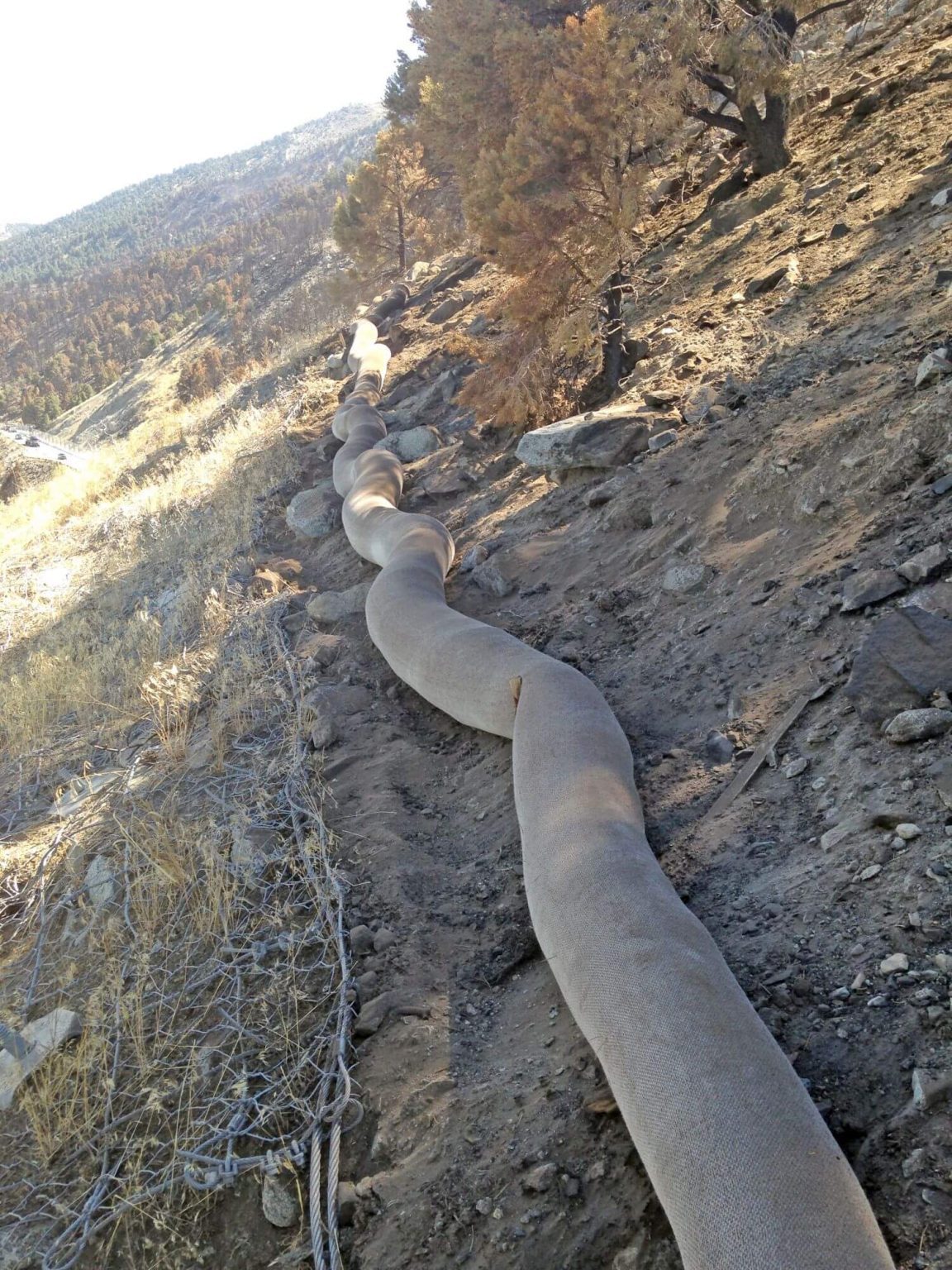 SILTSOXX - Compost Filter Socks | Compost Socks | MKB Company