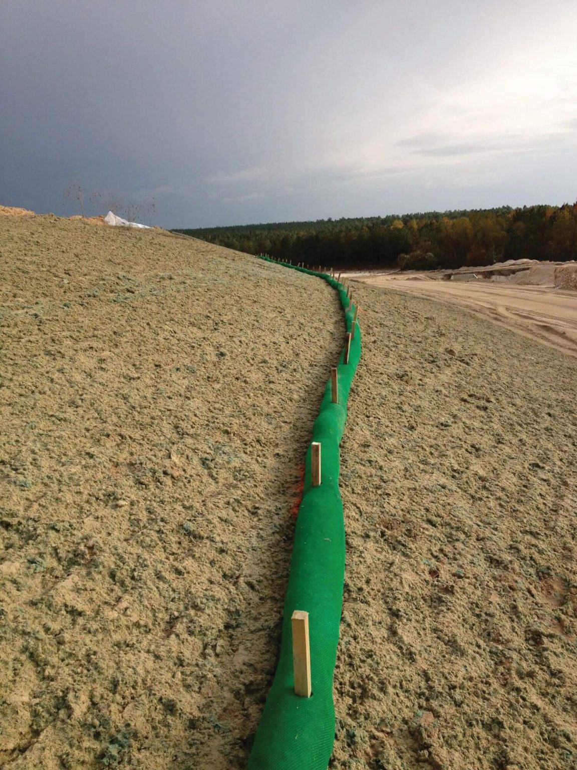 SILTSOXX - Compost Filter Socks | Compost Socks | MKB Company