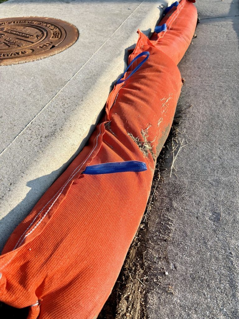 StormCatcher Erosion Control Tubes - Weighted Sediment Filter Tube ...