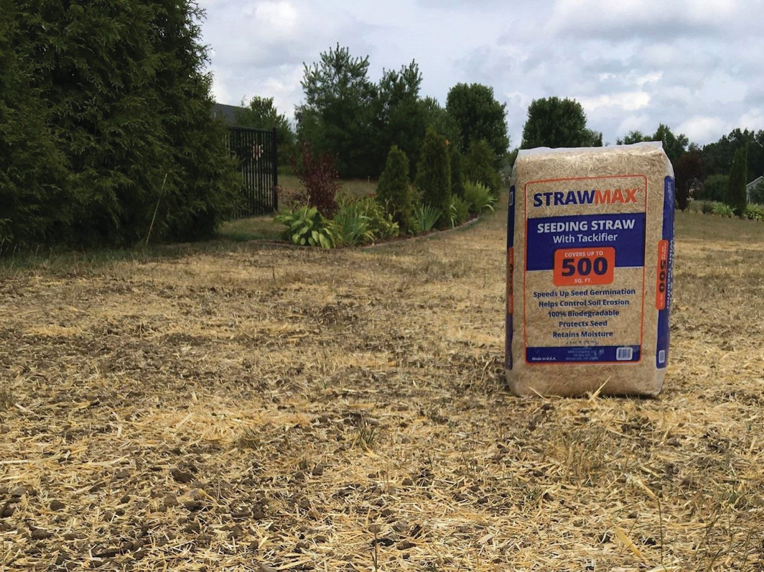 StrawMax | Straw Erosion Blanket & Matting | StrawMax Seeding Straw ...